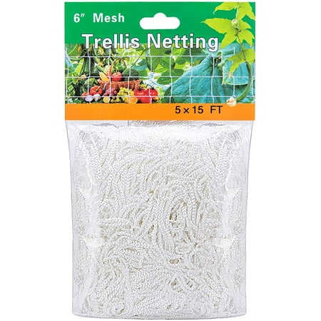 Trellis Netting for Climbing Plants,Heavy-Duty Polyester Plant Trellis ...