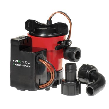 Johnson Pump #22004 HD Bilge Pump, 2200GPH, 12V, No Switch - Walmart.com