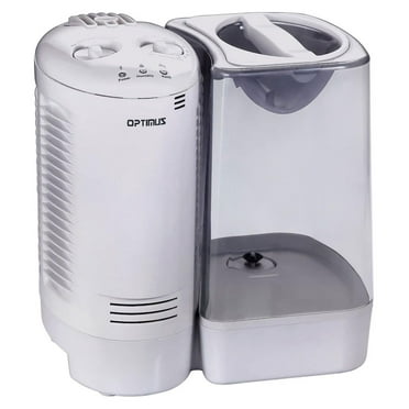 Optimus U-32030 520-Watt 3.4-Gal. Portable Warm-Mist Humidifier with ...