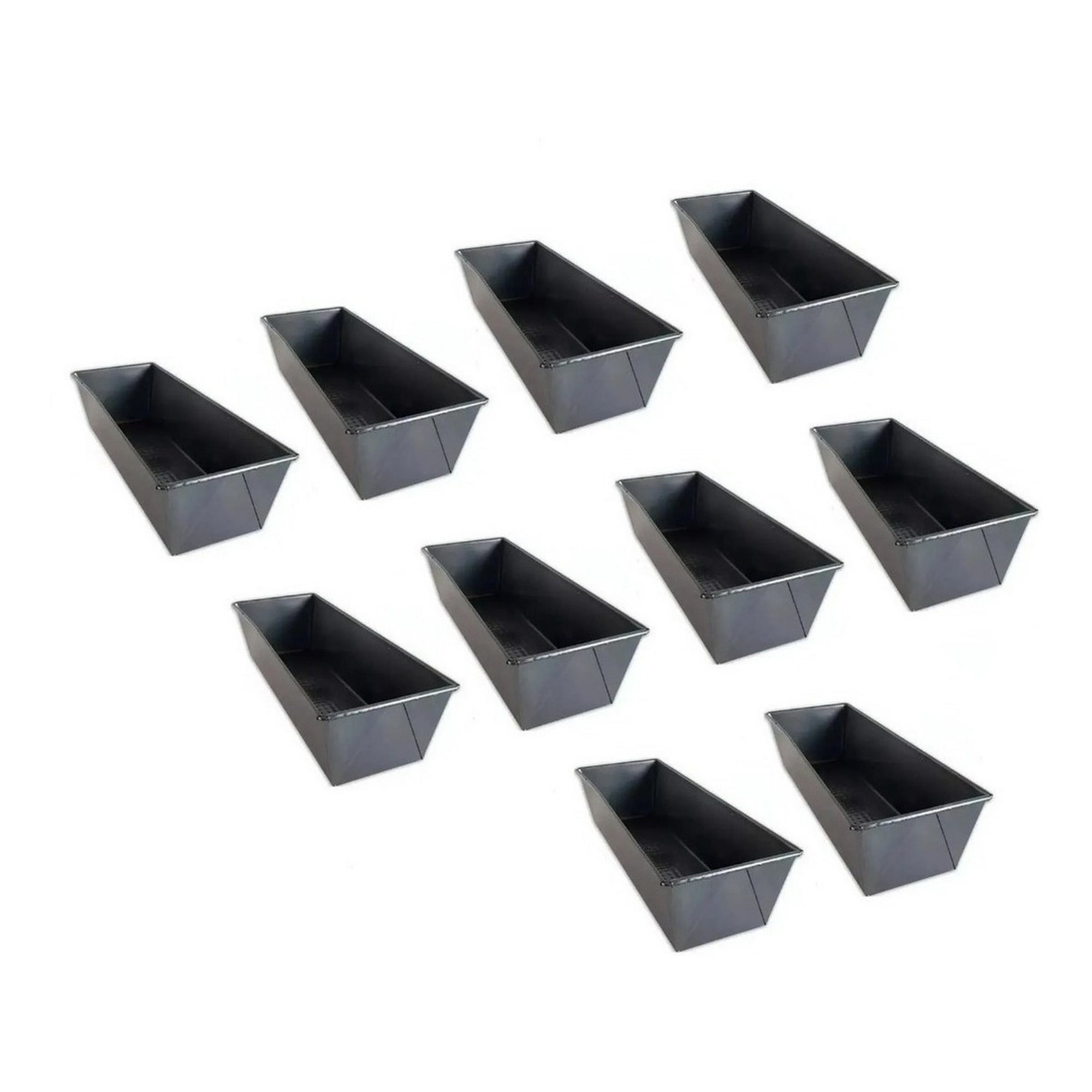 Pack X10 Molde Pan Molde Para Pan De Molde Rectangular 30cm Knasta Chile