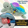 MEAVIA Weighted Sensory Lap Pad, Sea Turtle Plush Toy with Detachable Pillow, 3 lbs - Walmart.com