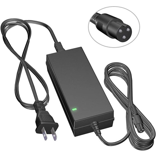 Power Adapter,42V 2A Power Charger with PowerFast 3-Prong Inline ...