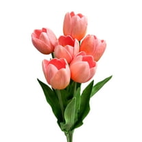 Set of 6 Real Touch Artificial Tulip Stems, 20 inches Tall - Walmart.com