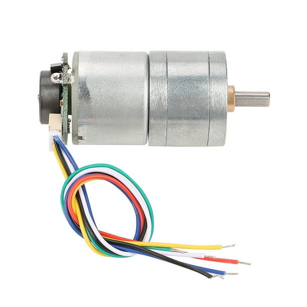 GM25-310 Gear Motor, Low Noise Low Speed DC Gear Motor DC Encoder Gear ...