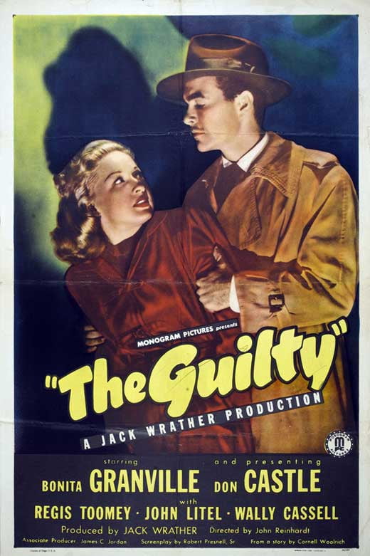 Guilty - movie POSTER (Style A) (11" x 17") (1947) - Walmart.com