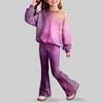 Ccpelsie Girl Fall Winter Clothes Floral Knit Crewneck Sweatshirts Top ...