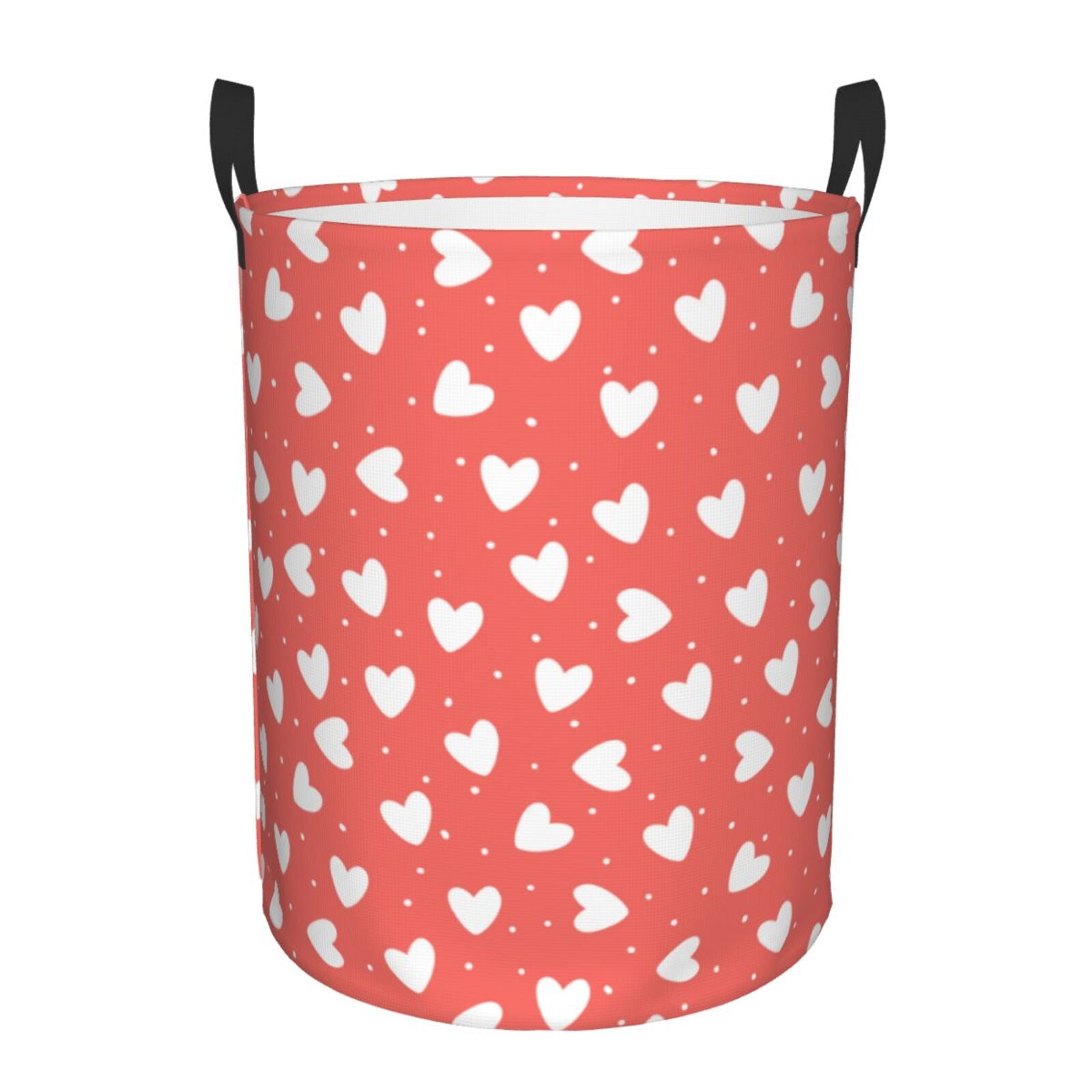 ZNDUO Round Laundry Basket, Waterproof Collapsible Laundry Baskets with ...