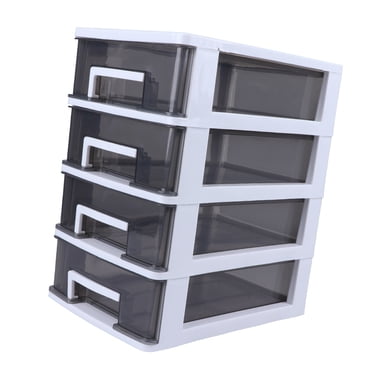 Multifunctional Five-Layer Storage Cabinet, Plastic 5 Drawer Storage ...