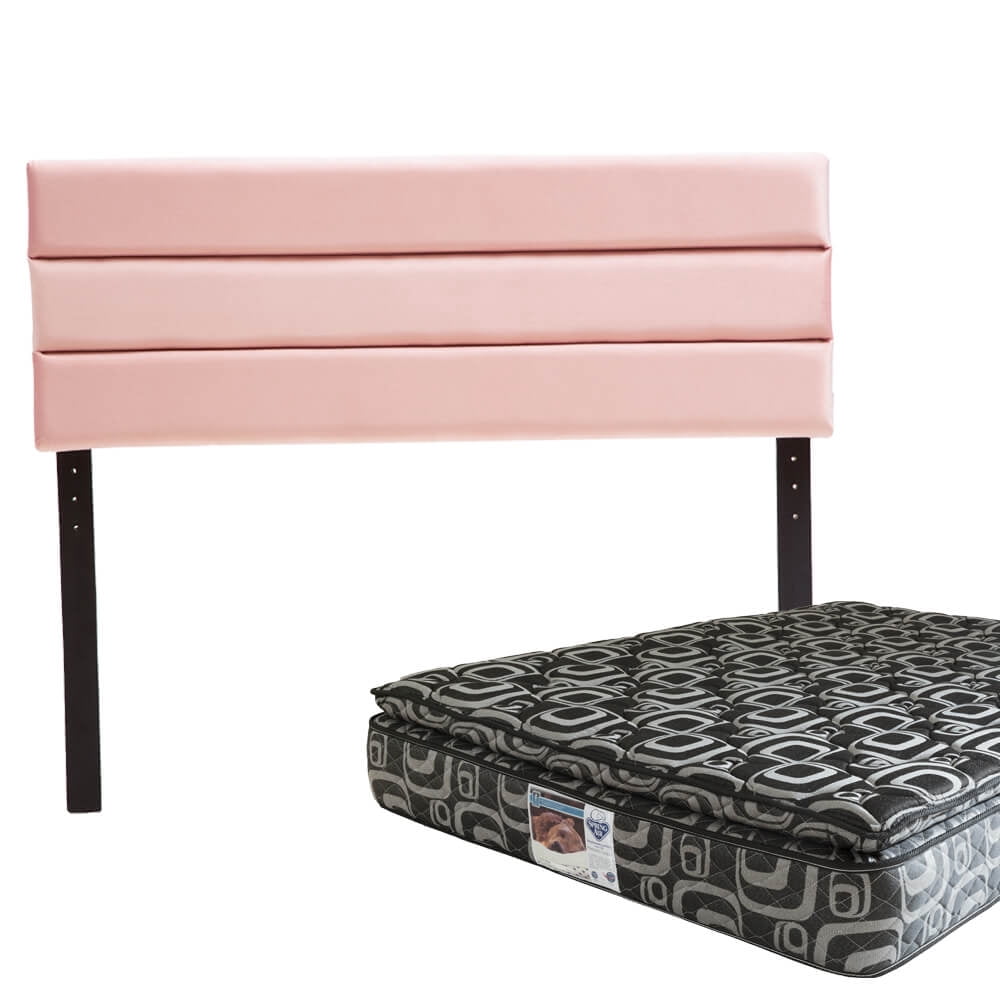 Colchón Queen Size + Cabecera Logan Spring Air Dicasa Morgan | Bodega ...