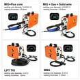 HITBOX 4 in 1 MIG Welder 110V 220V Inverter 200A Gas ARC TIG MIG ...