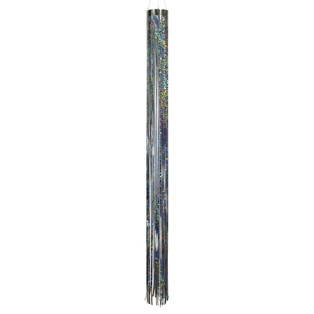 In the Breeze 9052 - Silver Holographic 51-inch Mylar Windsock ...