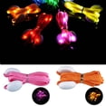 1 Pair LED Light Up Shoelaces LED Lighting Shoe Laces for Night Safety ...