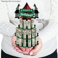 Big Dot of Happiness Holiday Plaid Trees - DIY Buffalo Plaid Christmas ...