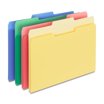 Staples Standard Size Multi-pack Assorted Color File Folders, 100/PK, 9 ...