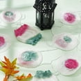 1Set 20Pcs Rayon Lamp Shade Flat Round Hot Pink 90x3mm - Walmart.com