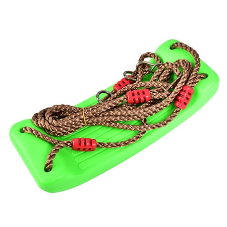 Rdeghly Child Outdoor Plastic Bent Swing Seat for Kid Backyard ...