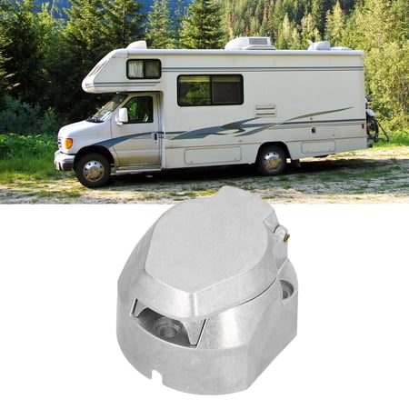 Trailer Wiring Socket, Trailer Connector Self Grounding For RVs ...