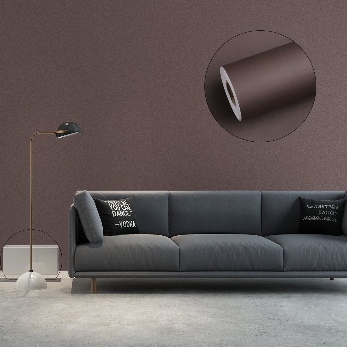 Home Cal Peel and Stick Wallpaper - Roll Waterproof Self-Adhesive ...