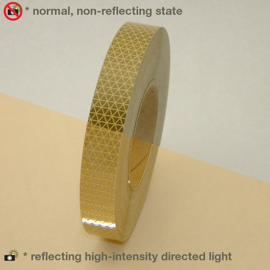 Oralite (Reflexite) V92-DB-COLORS Microprismatic Conspicuity Tape: 1 in ...
