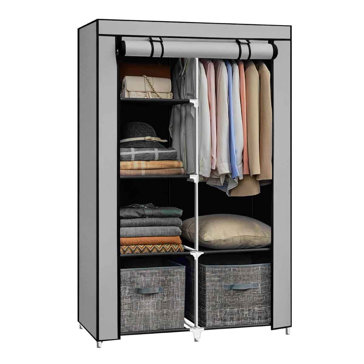 Closet Armable Plegable Armario Portatil Ropero Organizador | Walmart ...