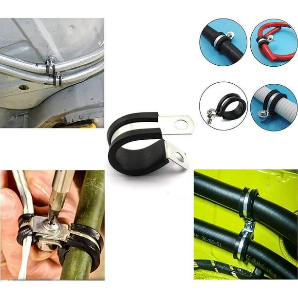 42 Pieces Pipe Clamp Accessoreis Pipeline Clamping Fixator Professional ...