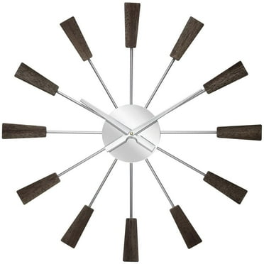Infinity Instruments Classic Black 24 in. Wall Clock - Walmart.com