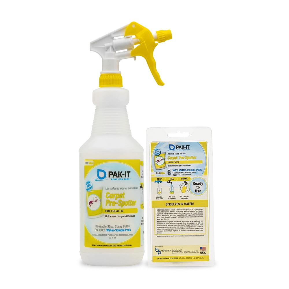 PAK-IT® Carpet Pre-Spotter PRO Cleaning Kit - Walmart.com