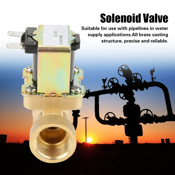 Solenoid Valve, Water Valve NC Solenoid Valve, Solenoid Valve For Home ...