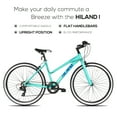 Hiland Hybrid Bike, Perfect Fit Frame for Tall Adults, Comfort Riders ...