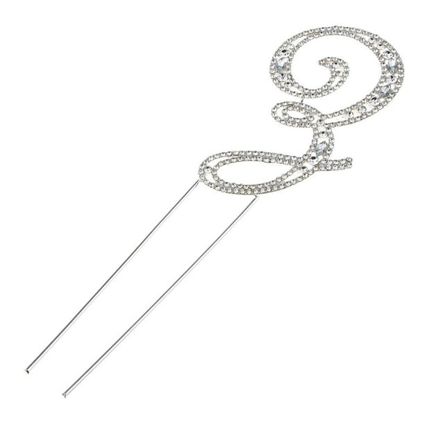 Sparkles Alphabet Letter DIY Rhinestone Cake Topper Para La Decoración ...