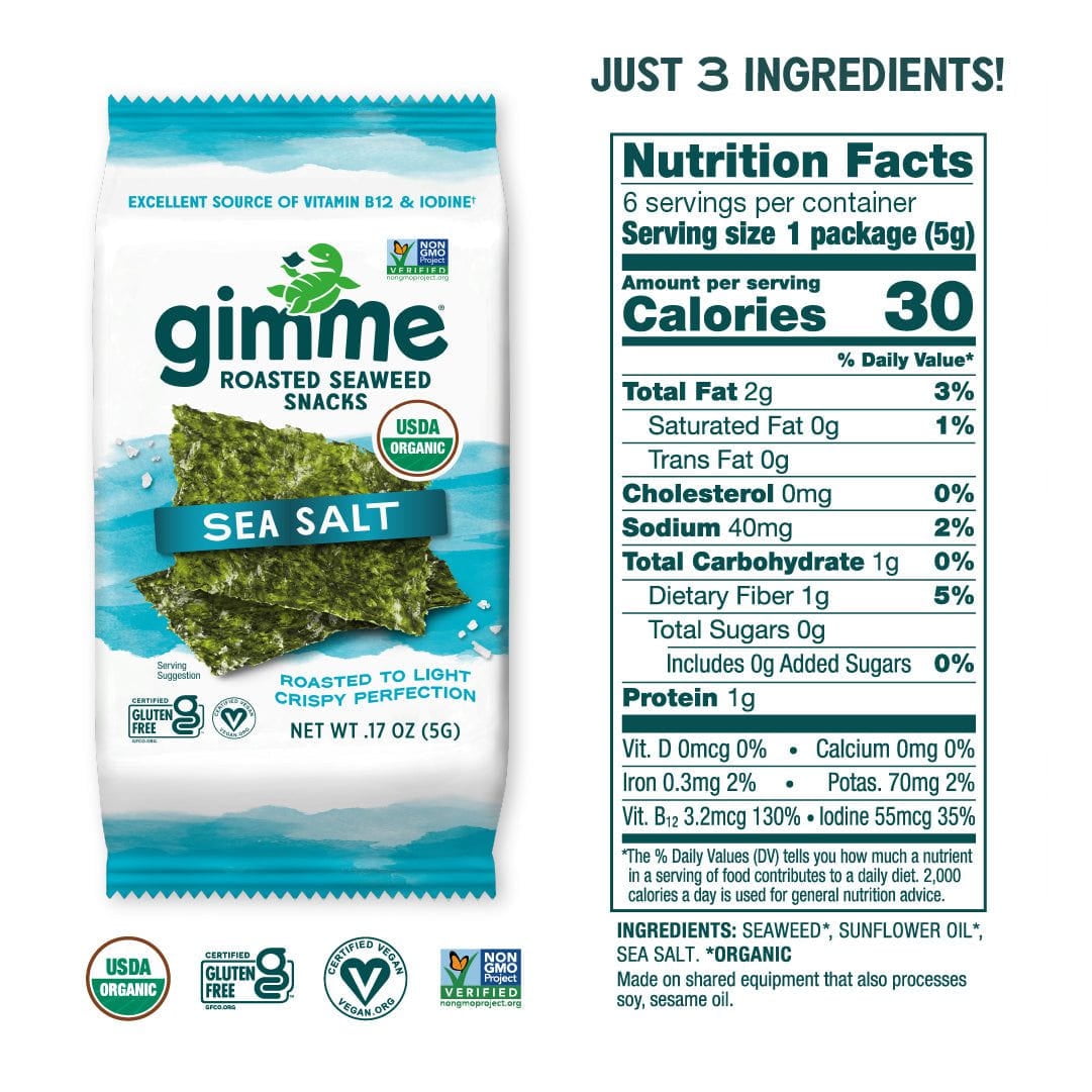 Roasted Seaweed Snacks