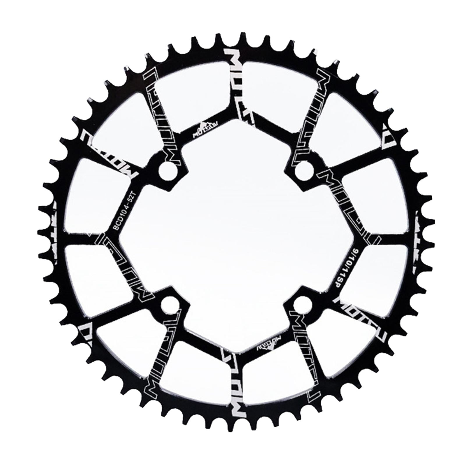 Chain 40T ~ 52T 104BCD Road Bike Narrow Round Chain Wheel Wide Chain ...