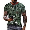 Jason Voorhees Printed Short Sleeve T Shirts Casual Graphics Tees