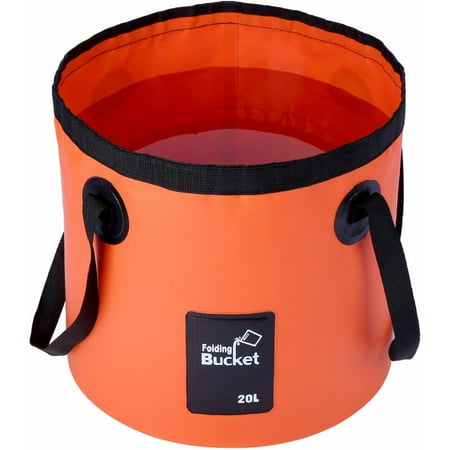 Seau Pliant 20L - Portable Seau Pliable Transporteur d'eau Bac De ...