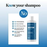 Maple Holistics Organic Rosemary and Biotin Shampoo for Fine Hair with ...