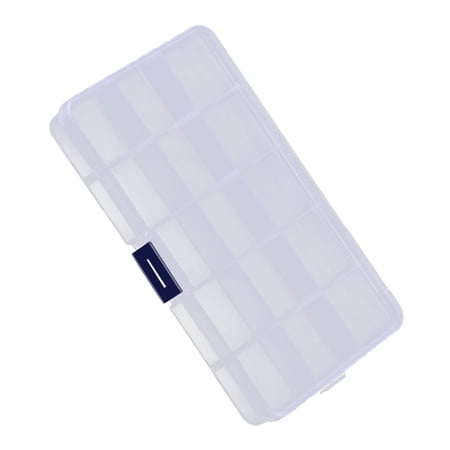 Fishing Clear Storage Box Fish Hook Organizer Transparent Fish Box ...