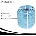 3/4 x 200FT High Force Braided Polyester Arborist Tree Rope, 24 Strand ...