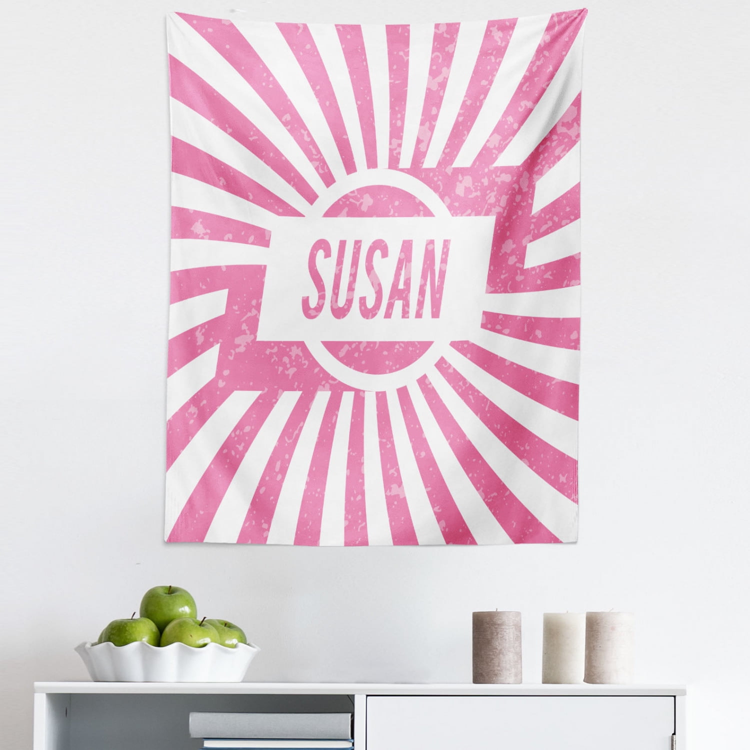 Susan Tapestry, Female Name with Grunge Effect Birthday Girl ...