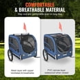 Dog Bike Trailer,Supports up to 100 lbs,Pet Cart Bicycle Carrier,Easy ...