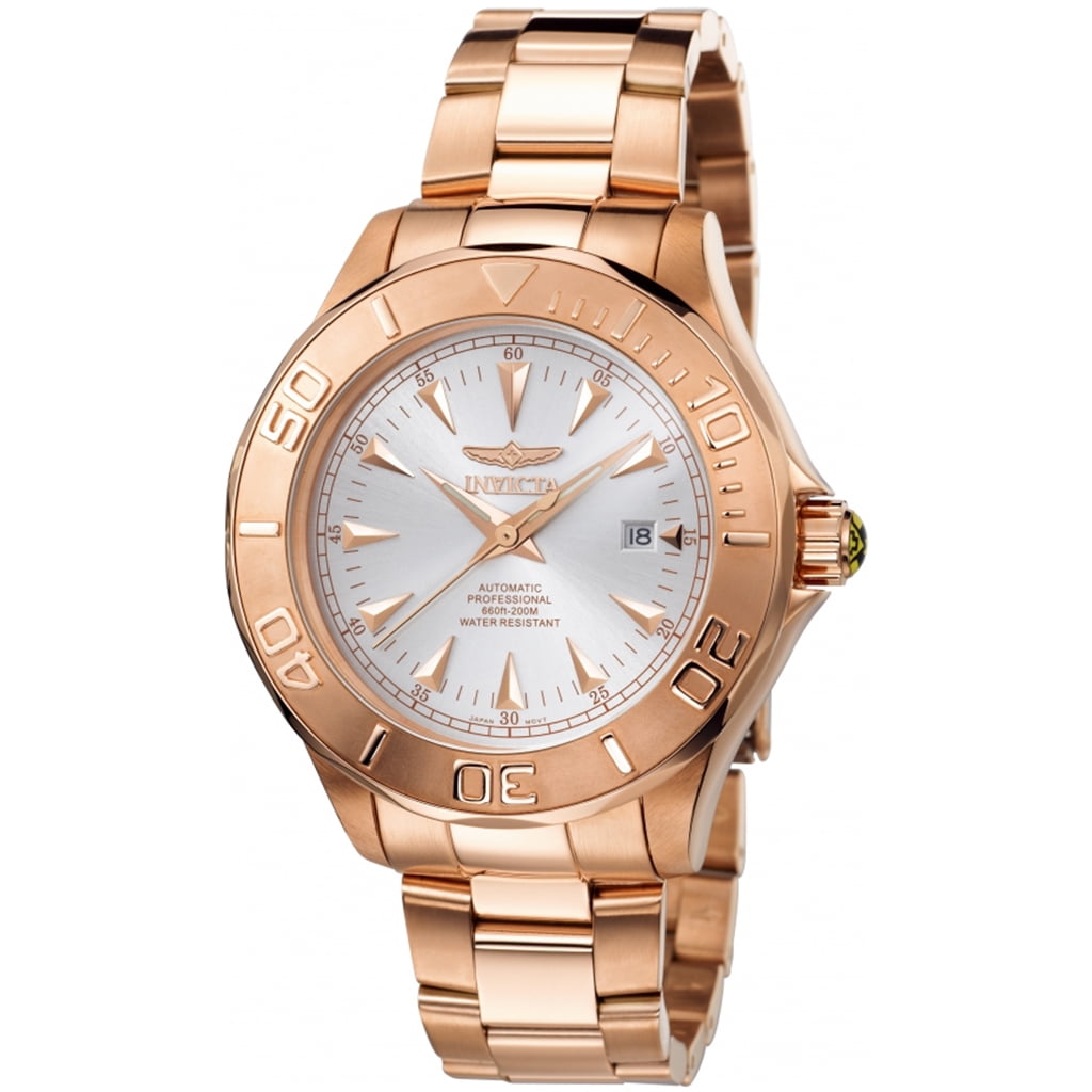 Invicta Men's Signature INV-7111 Rose Gold Stainless-Steel Automatic ...