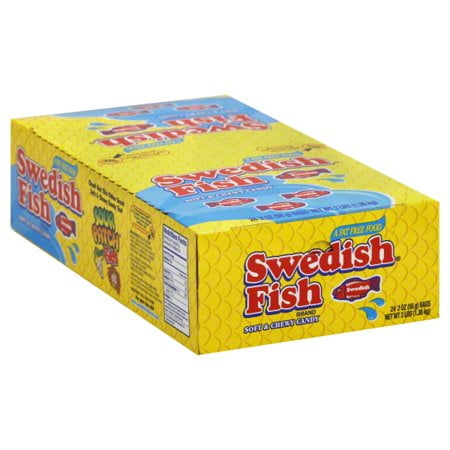 Swedish Fish, 2 oz, 24 Count - Walmart.com