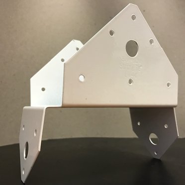 2 Pack Simpson Strong Tie CPT66Z 6x6 Concealed Post Base with Pins ...