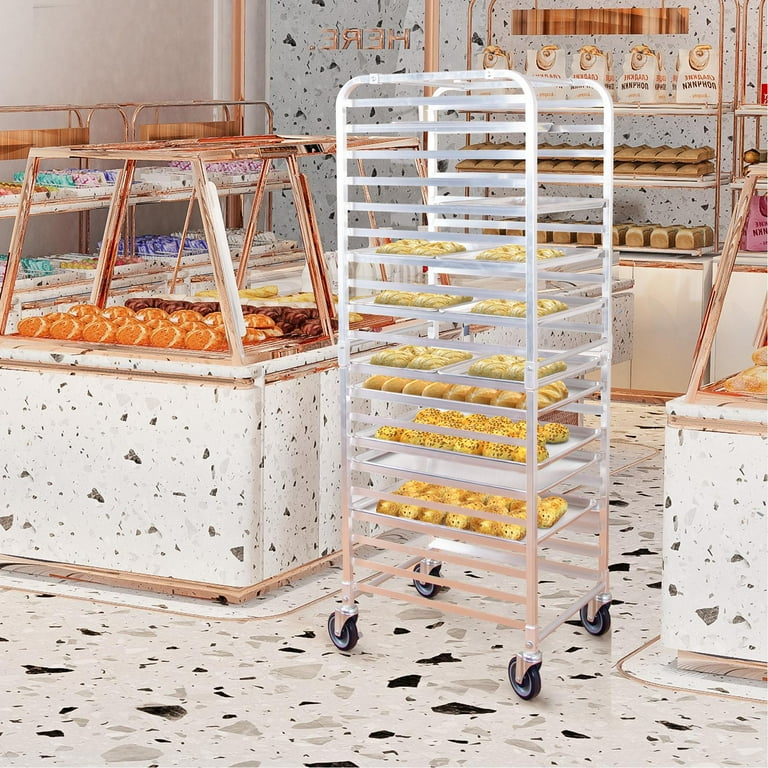 Speed Rack Giantex 20-Tier Aluminum Bakery Rack - Commercial Grade ...