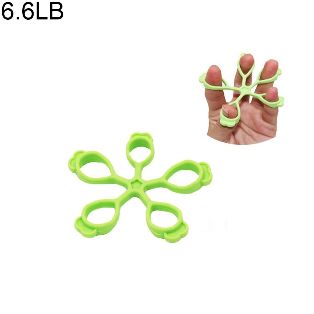 Soft Silicone Hand Exerciser Grip Strength Strengthener Finger ...
