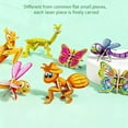 180-Piece Educational 3D Cartoon Puzzle, 3D Puzzle for Animals, Sea ...