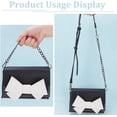 2pcs 12 inch Aluminum Chain Strap Gunmetal Bag Purse Chain Straps ...