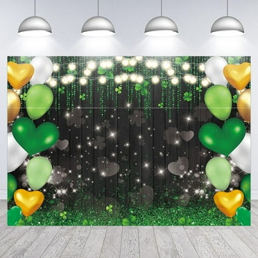 7X5ft St Patricks Day Backdrop, Spring Shamrock Irish Luck Day ...