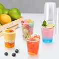 100 Pack 5 oz Plastic Disposable Cups, Small Party Drinking Cups for ...