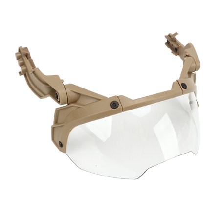 Helmet Visor Goggles, PC Adjustable Clear Vision Helmet Goggles For ...