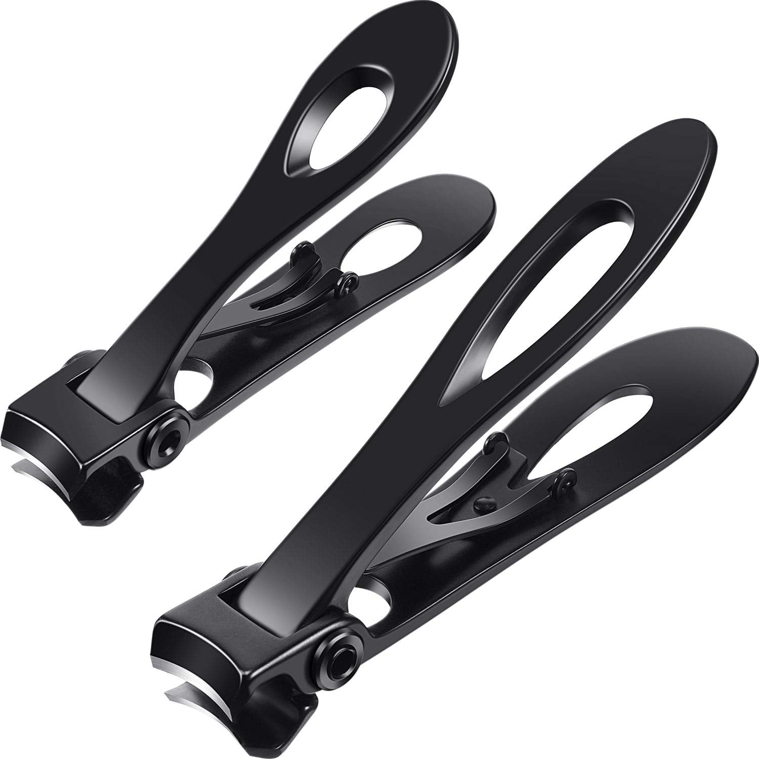 2 Pieces Oversized Thick Nail Clippers Wide Jaw Nail Cutter For Thick 2-pieces-oversized-thick-nail-clippers-wide-jaw-nail-cutter-for-thick
